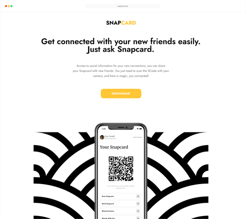 Snapcard • Cem Tuncelli